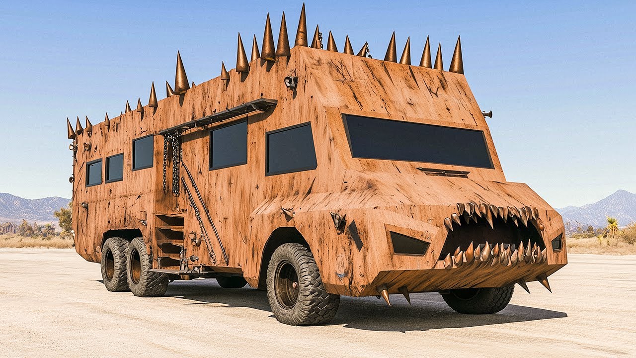 MOBILE HOMES BUILT TO WITHSTAND THE APOCALYPSE - YouTube