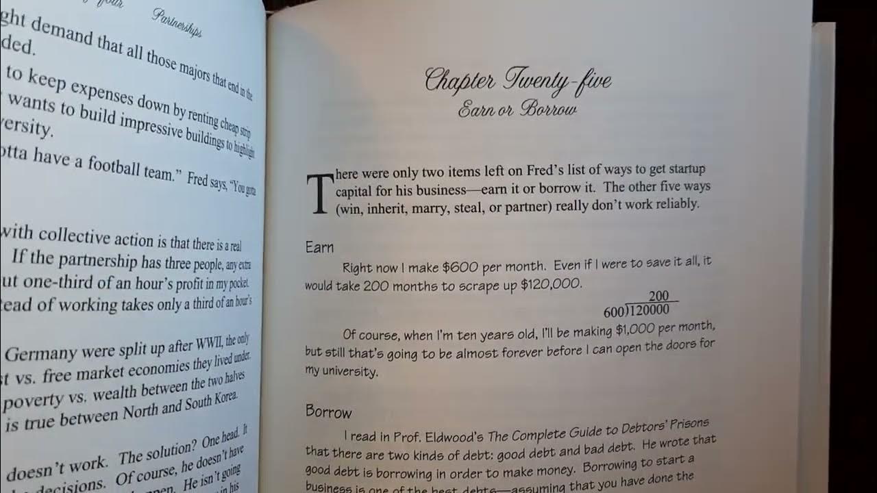 Life of Fred Financial Choices: Chapters 24 and 25 - YouTube