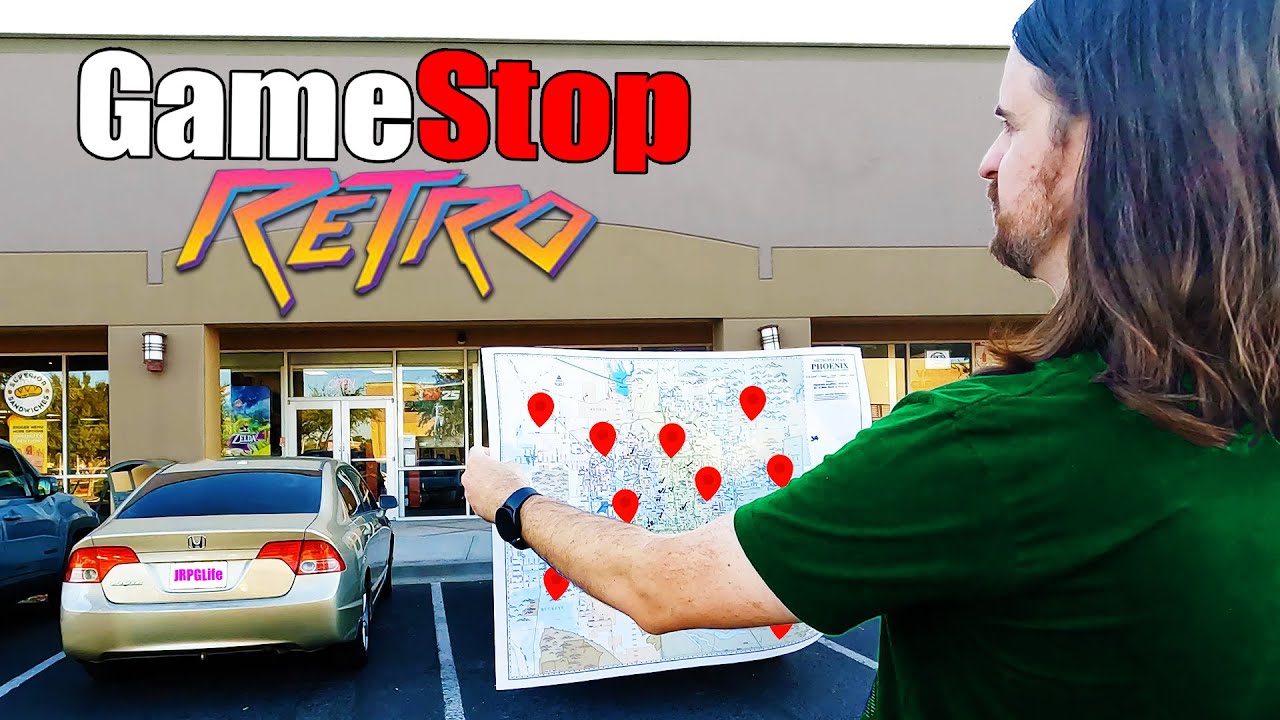 We Went to Every "Retro GameStop" in our State - YouTube