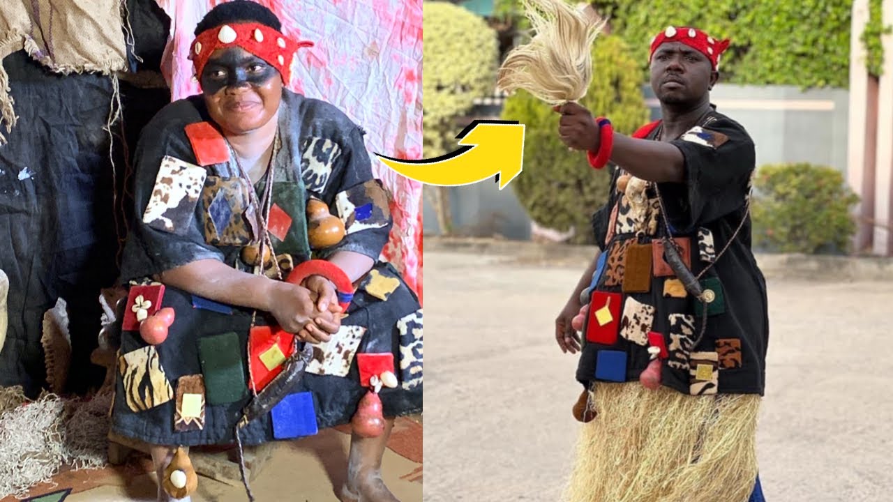 Woow… 😂Luisa Adinkra Turns To Komfo Kolagae - YouTube