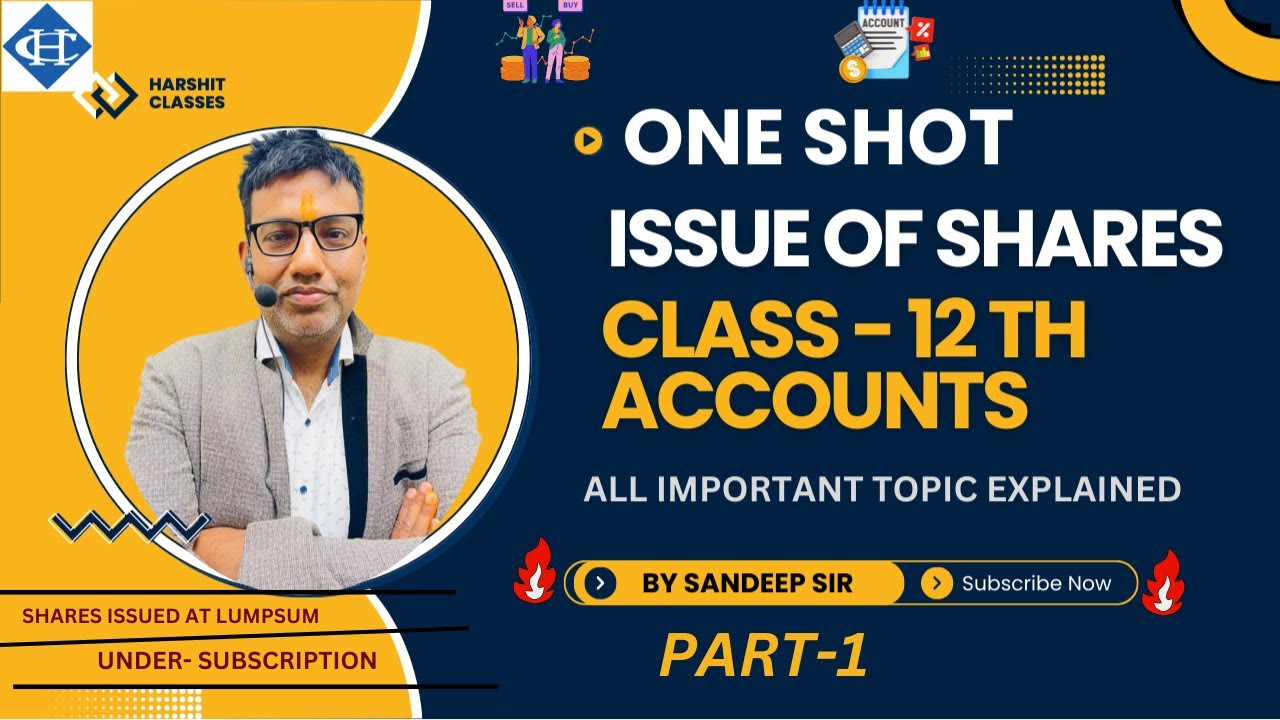 ISSUE OF SHARE CLASS 12TH PART 1 - YouTube