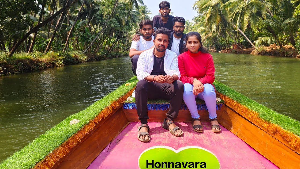 Honnavara || River boating || Beautiful. - YouTube