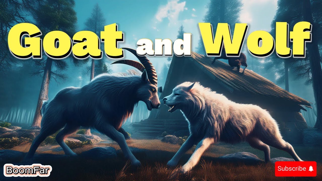 The Goat and The Wolf Animated Kids Story - YouTube