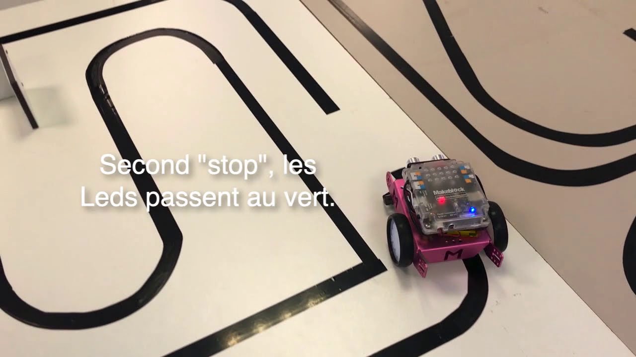 Mbot Voiture Autonome Challenge Dordogne 2020 - YouTube