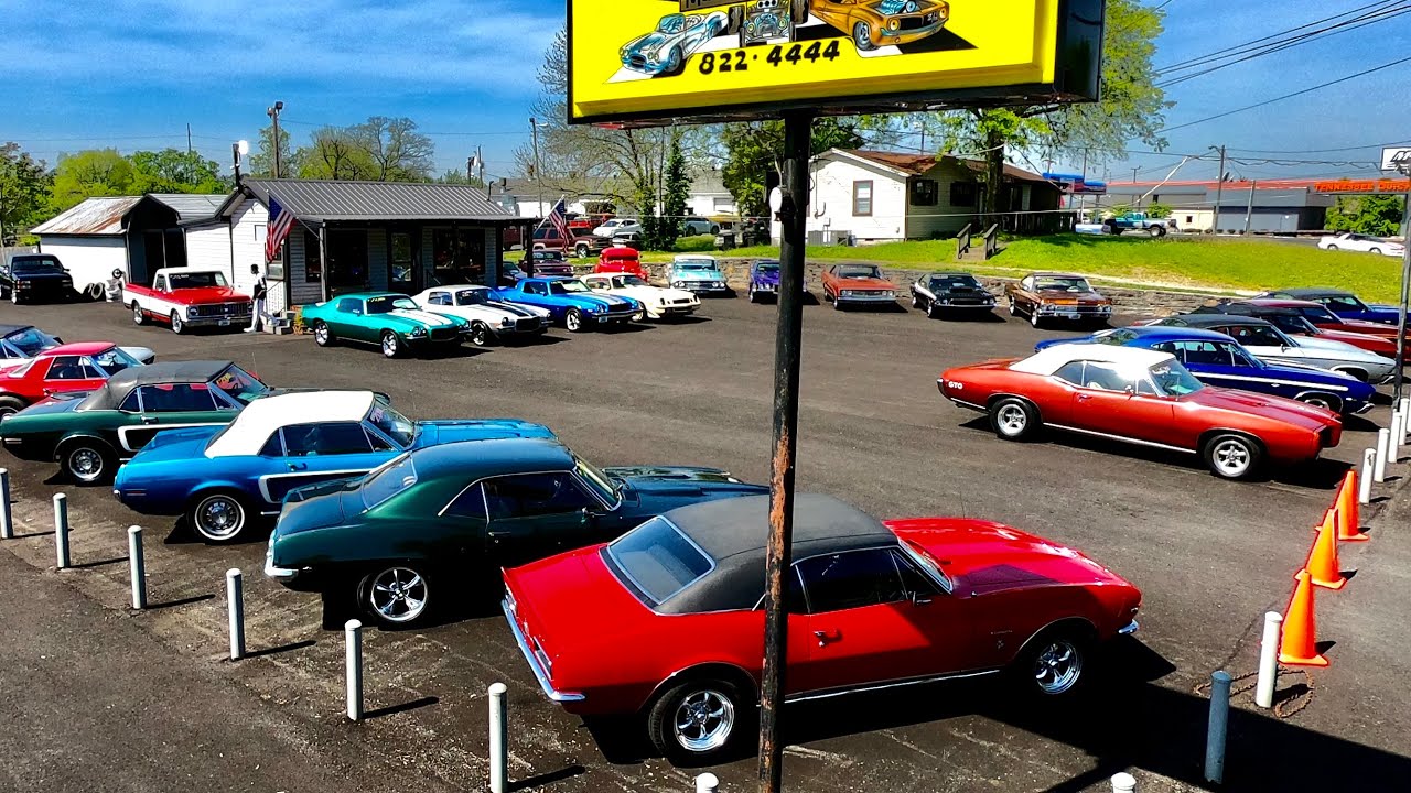 American Classic Hot Rod Muscle Car Lot Inventory Walk Maple Motors 4 ...