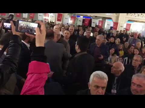 CHP il kongresinde kavga çıktı! İŞTE O ANLAR