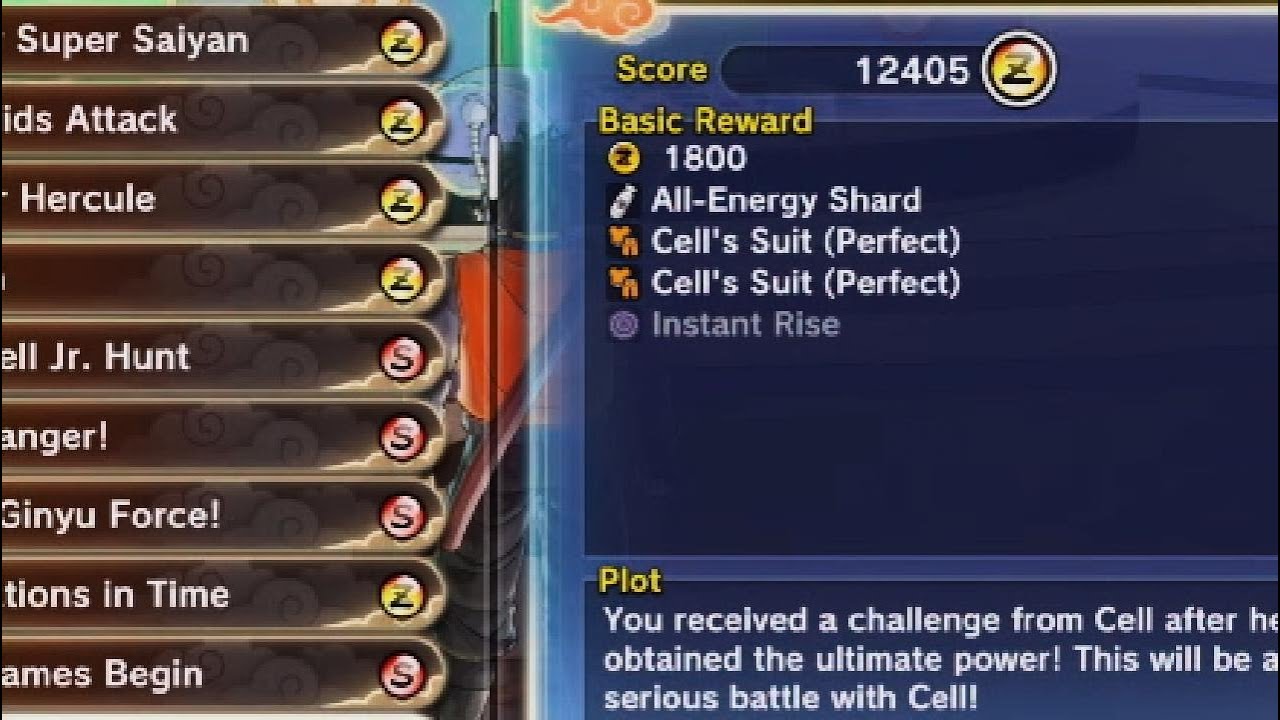 How To Unlock Instant Rise In Dragon Ball Xenoverse 2! - YouTube