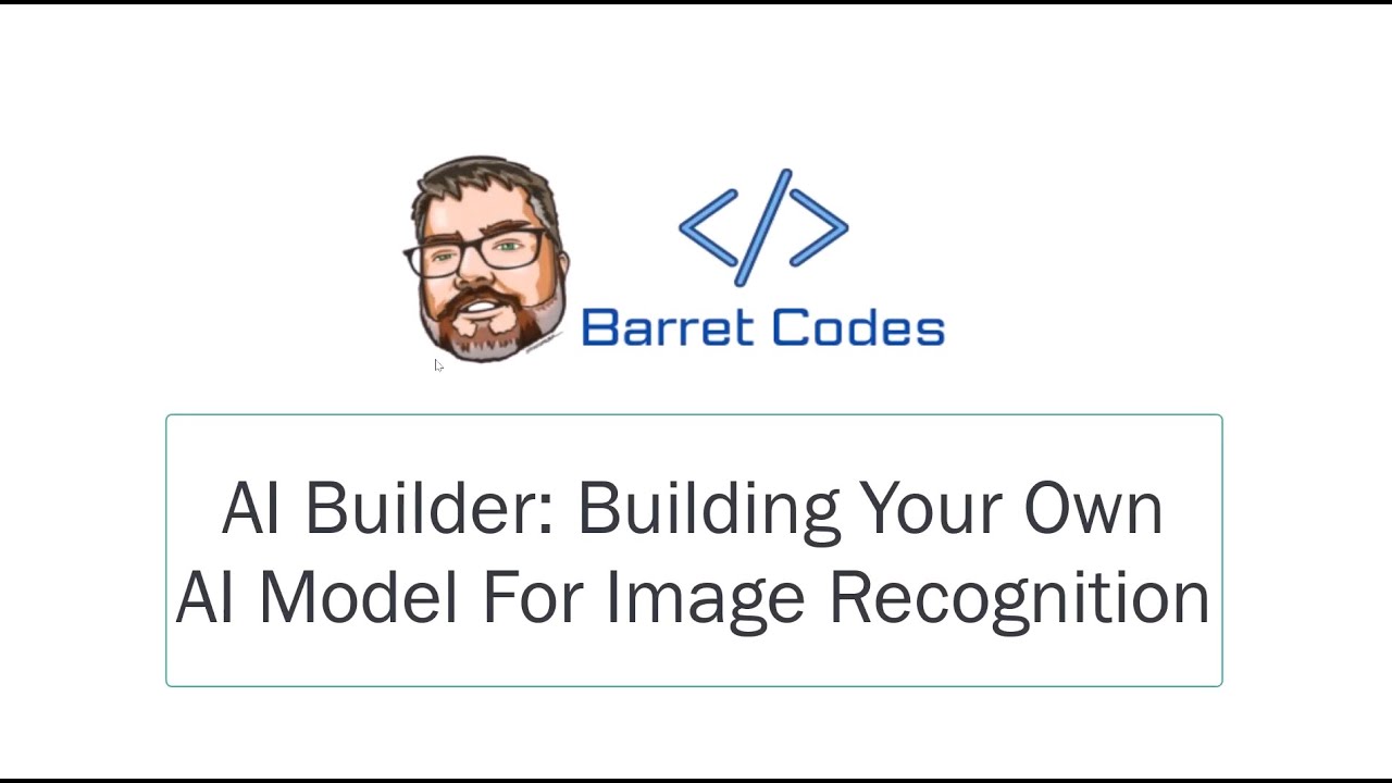 AI Builder - Creating a Custom Image Recognition Model - YouTube