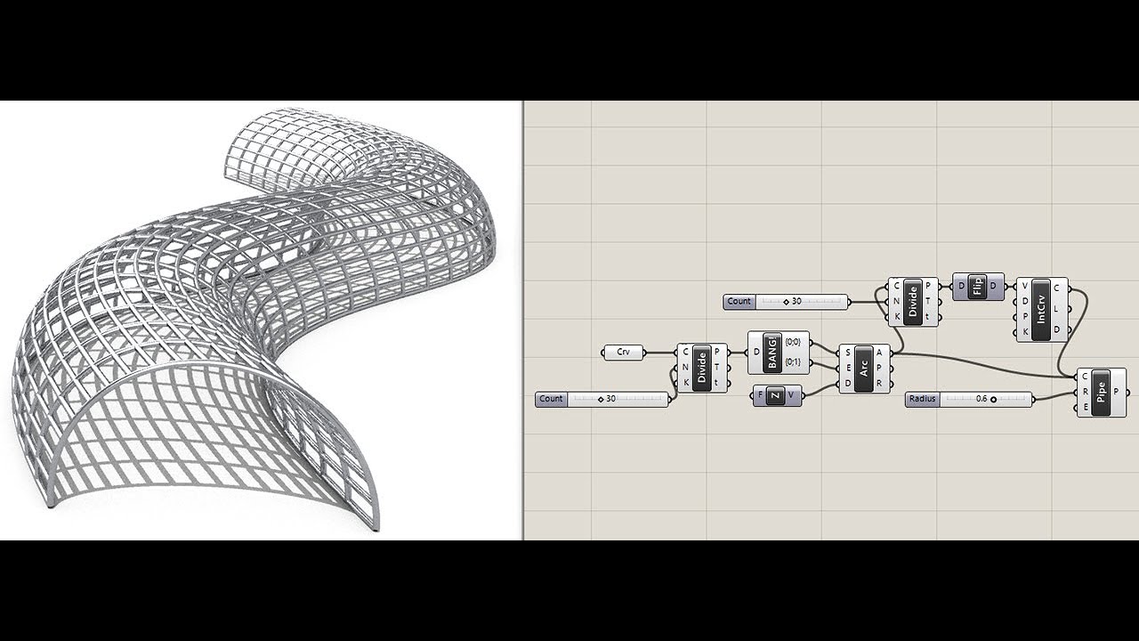 【春の集中講座】Grasshopperコンポーネント基礎⑧：Flip Matrix - YouTube