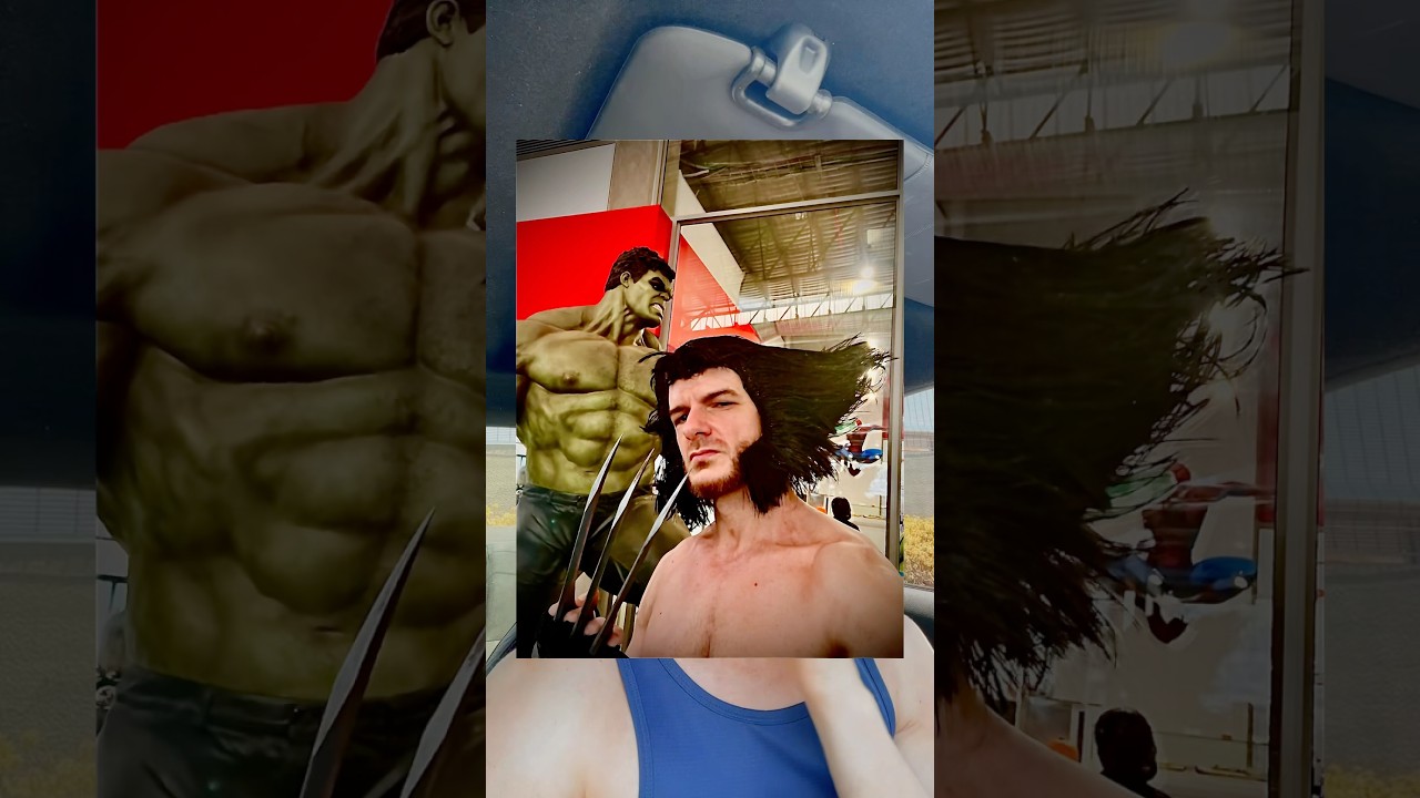 🇿🇦 Wolverine cosplay with wolverine wig at @comicwarehouseza #wolverine ...