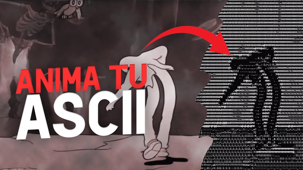 CÓMO HACER ANIMACIONES ASCII 👾 | Tutorial fácil y bien explicado ...