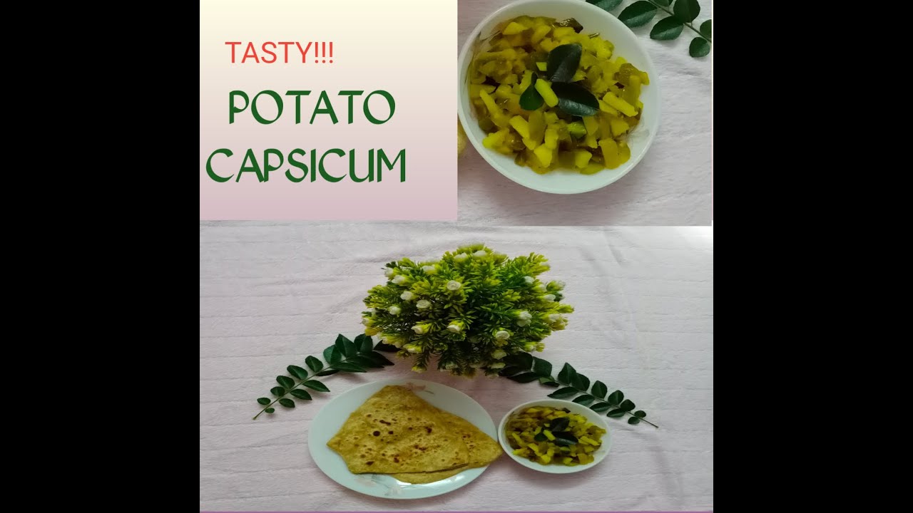 POTATO CAPSICUM |how to prepare potato capsicum - YouTube