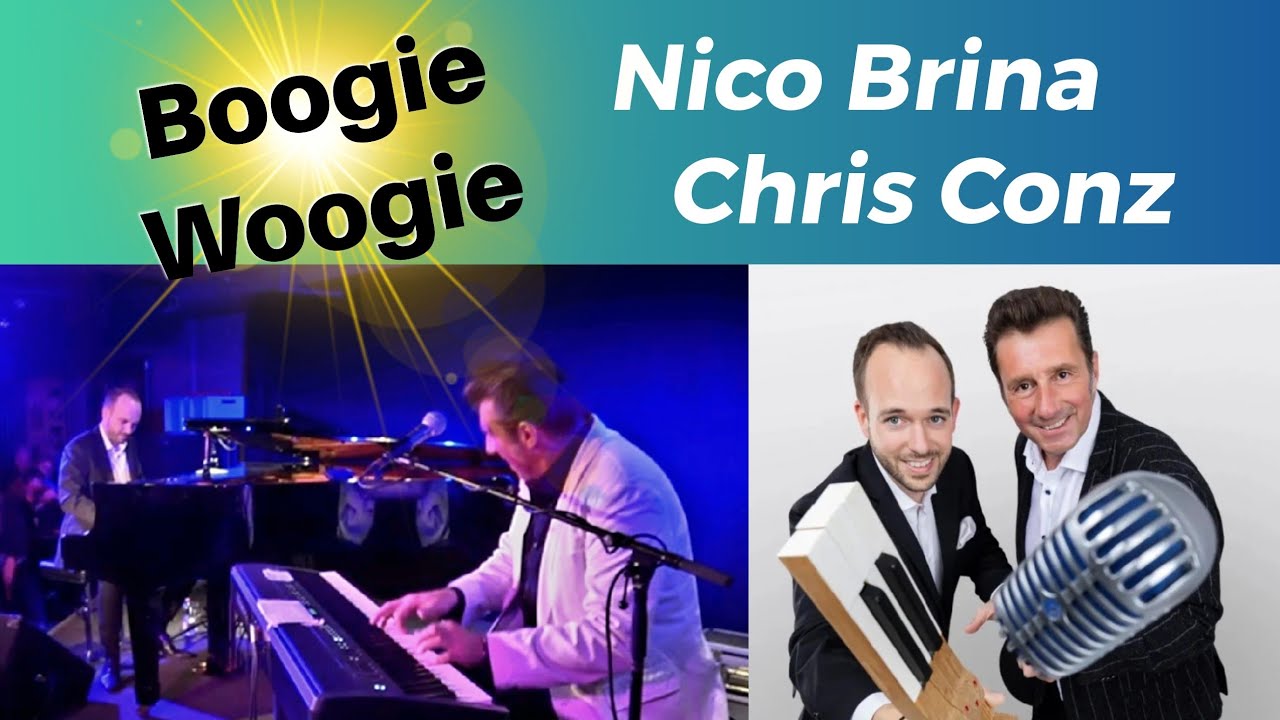 Amazing Boogie Woogie on 2 pianos with Nico Brina & Chris Conz - Sixth ...