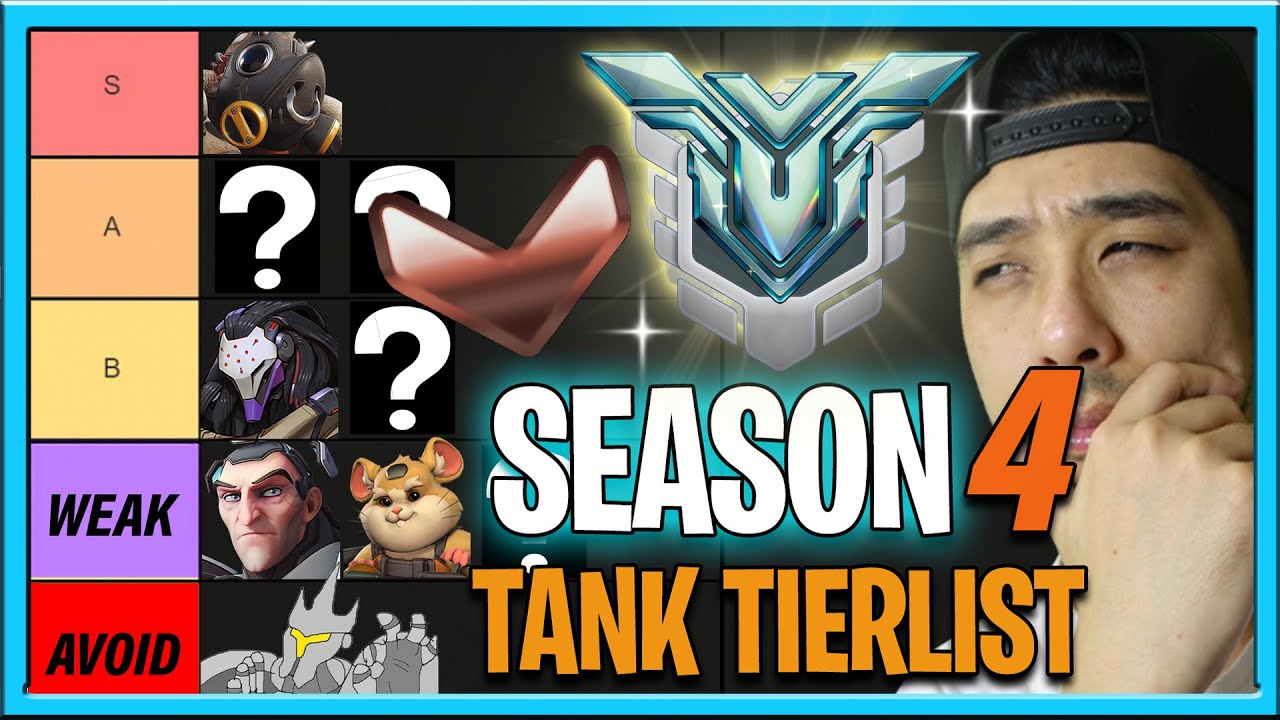 Overwatch 2 Season 4 Tank Tierlist Best and WORST Tanks to Rank up with ...