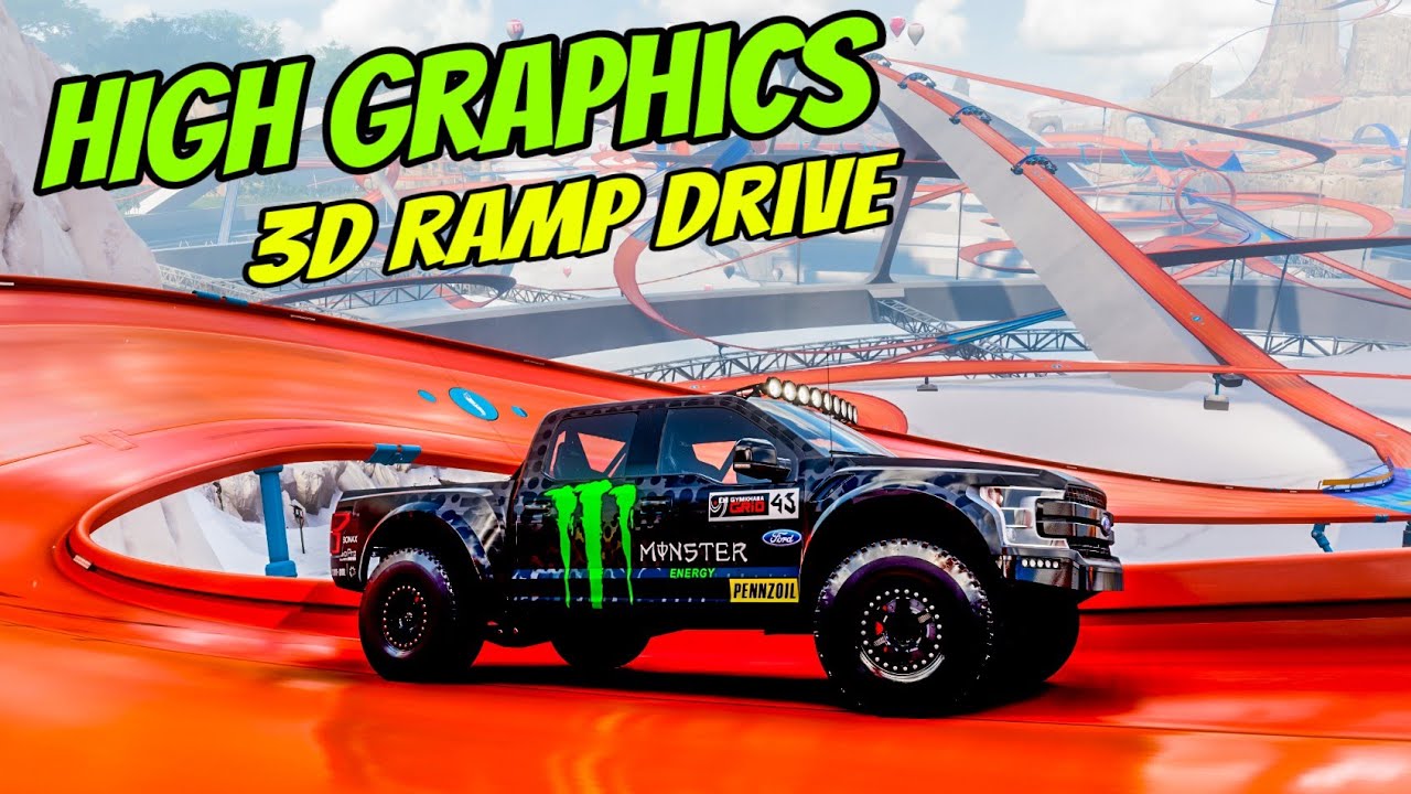 3D Ramp Virtual Car Drive - Ramp Drive #forza #forzahorizon5 # ...