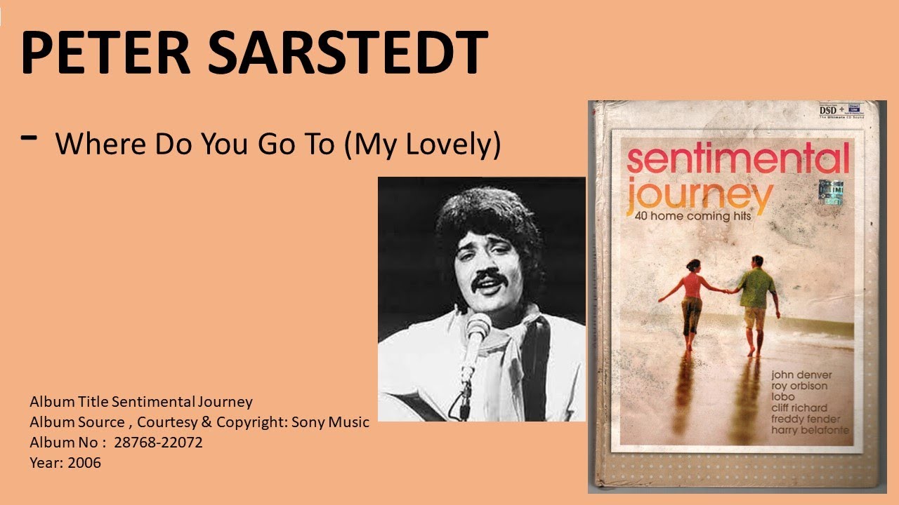 PETER SARSTEDT- Where Do You Go To (My Lovely) - YouTube
