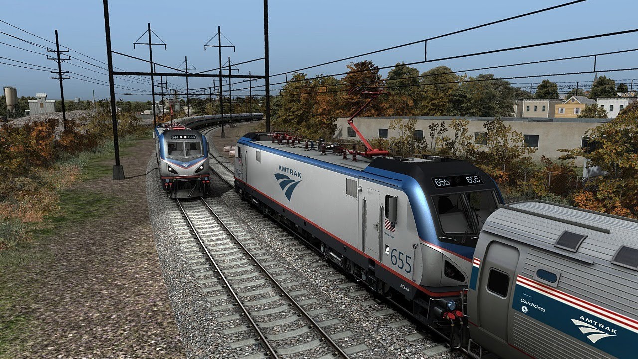 TS2021 - Philadelphia to Washington Track Laying (13 February 2021 ...