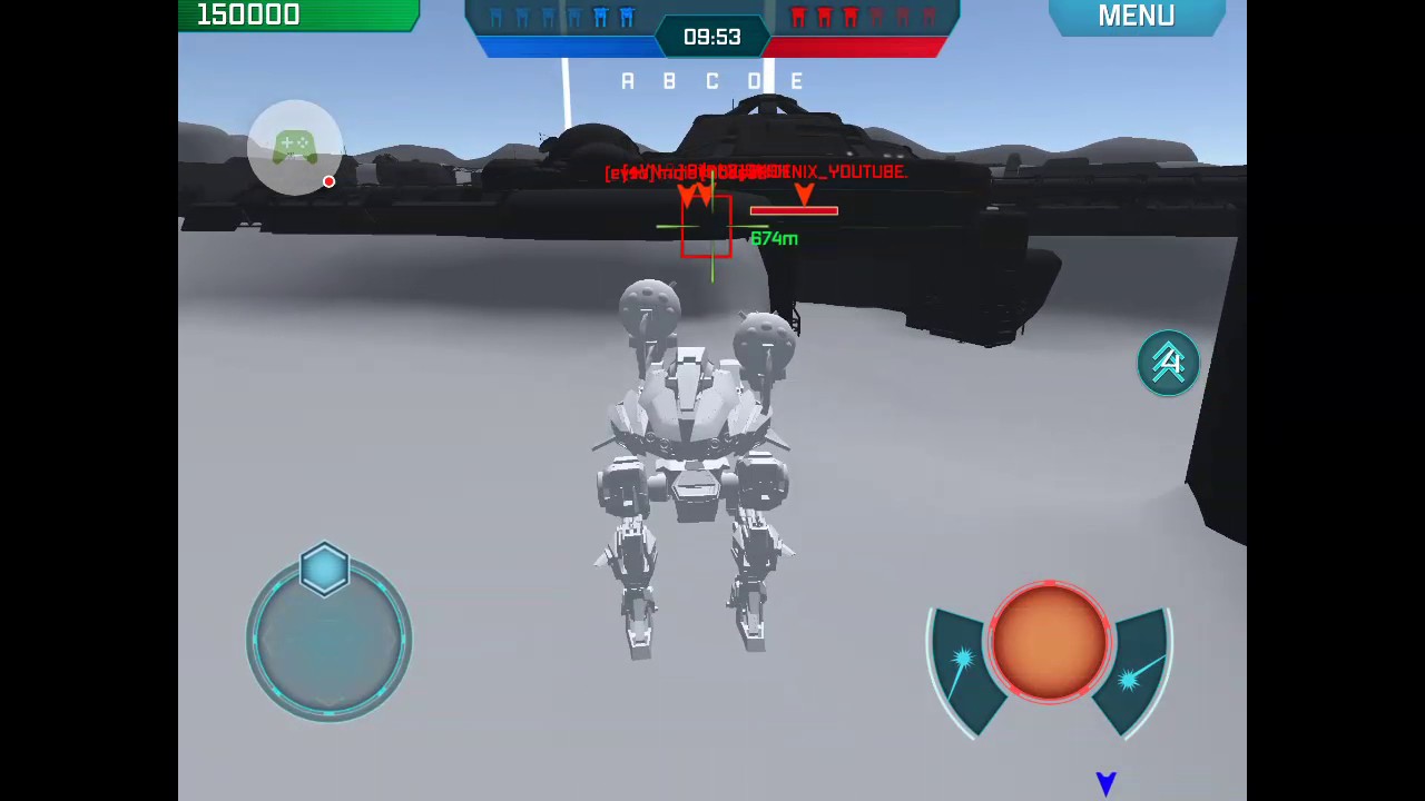 New War Robot Prototype ( Robot & Arena ) - YouTube