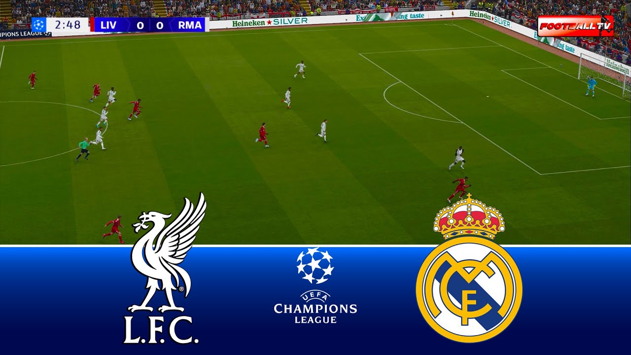 Liverpool vs Real Madrid - Champions League 25/26 UCL | Full Match All ...