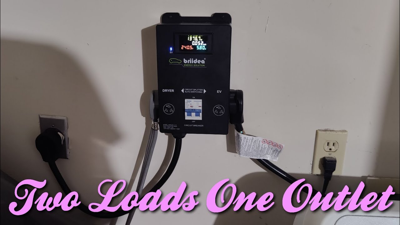 Installing An Automatic Dryer/EV Switch - YouTube
