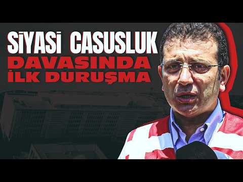 Ekrem İmamoğlu’nun da aralarında bulunduğu 4 sanık, siyasi casusluk suçundan hakim karşısına çıkıyor