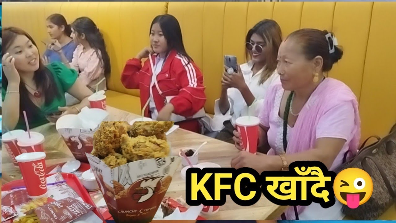 Bhat Bhateni Vlog || KFC Khaadai 😜 || Skating Kheldai Vanja Haru ...