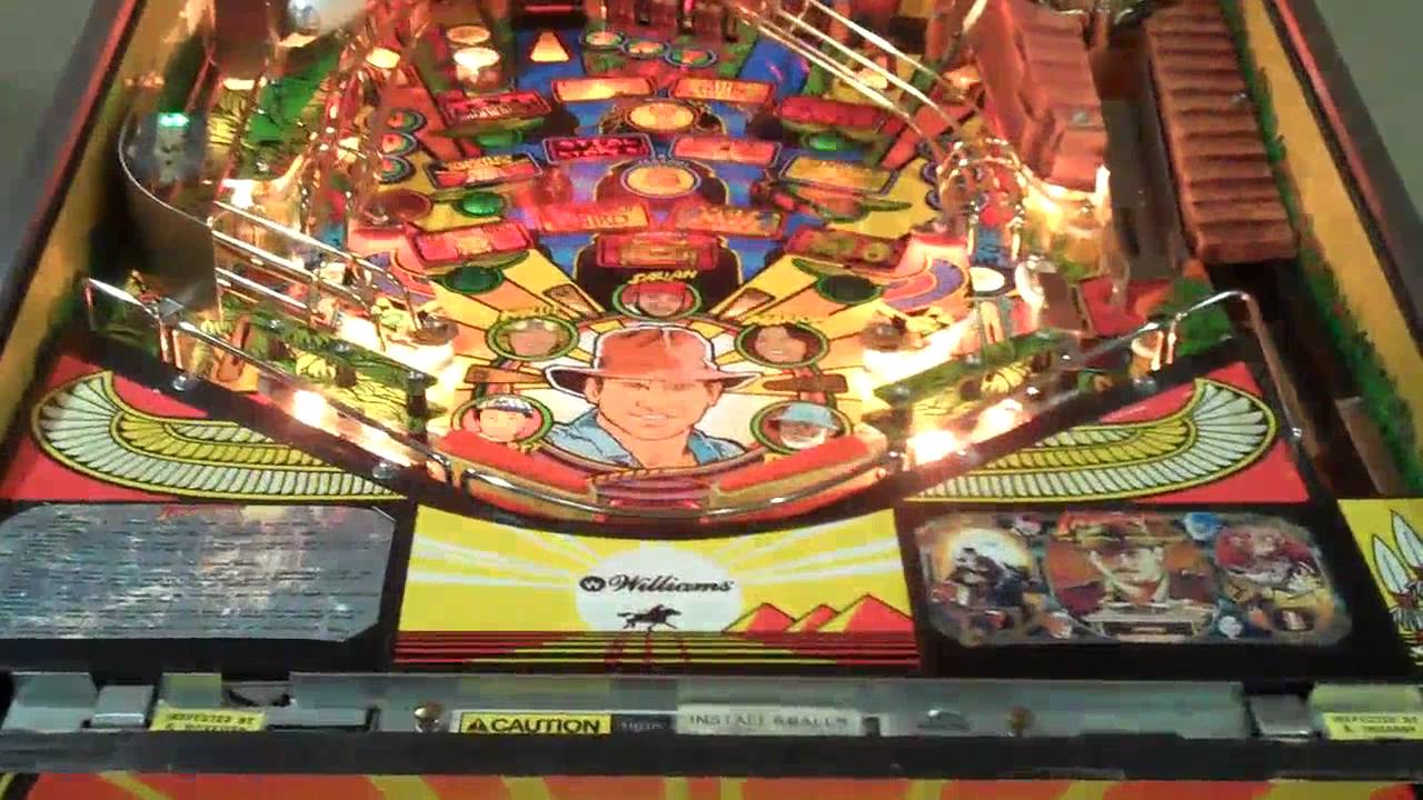 Indiana Jones Pinball (Williams) New Addition to Robert Somerdin's ...