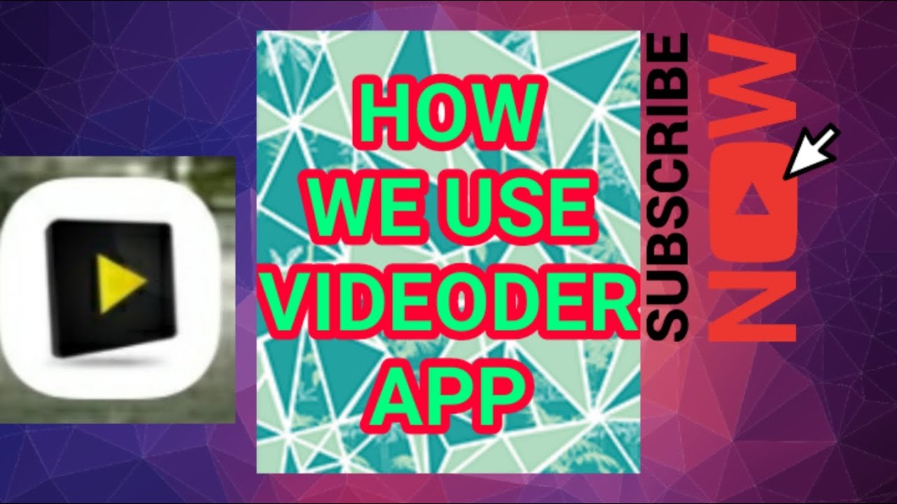 How we use videoder app... - YouTube