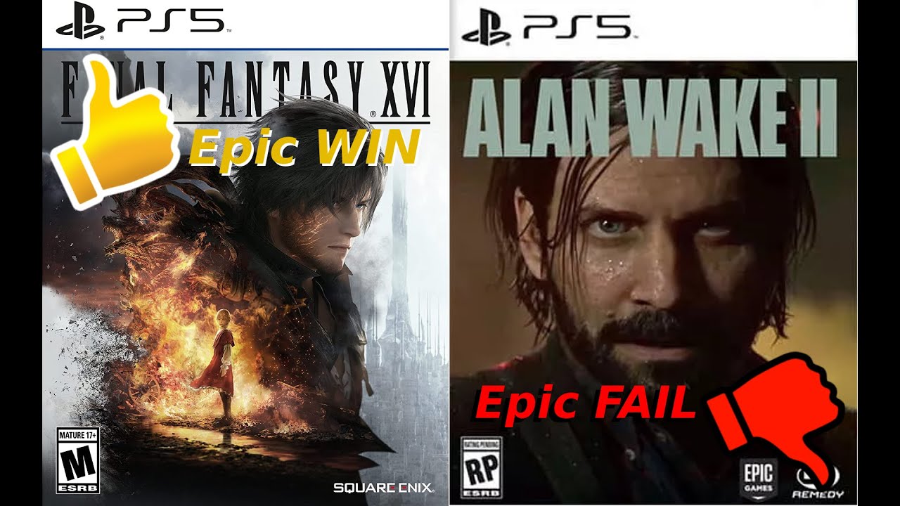Final Fantasy XVI - Epic WIN / Alan Wake 2 - Epic FAIL | Let's Talk Gaming (LTG:9) - YouTube