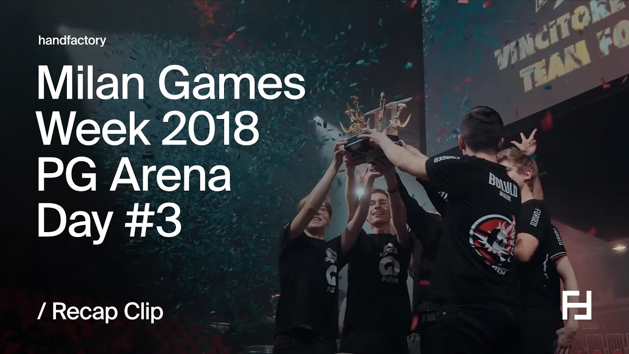 Milan Games Week 2018 / PG Arena / Day 3 - YouTube