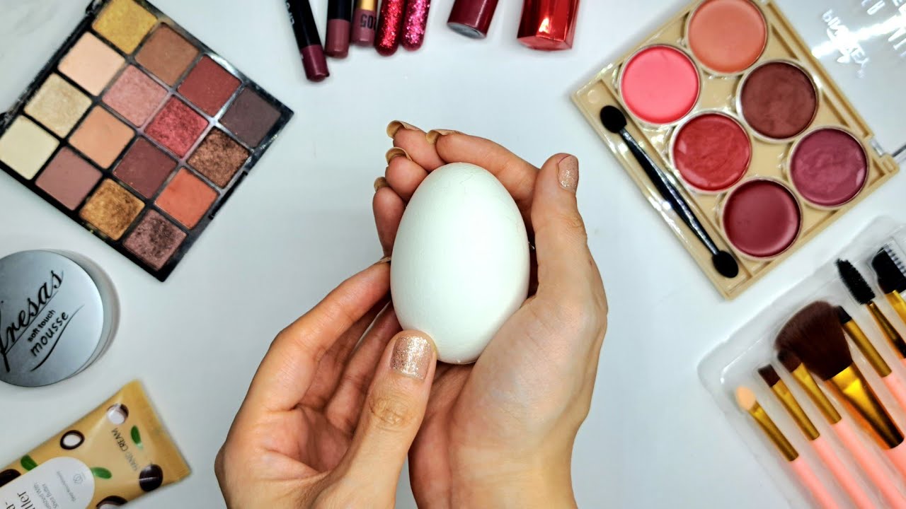 Egg Makeup Transformation for the Ultimate Party Look - YouTube