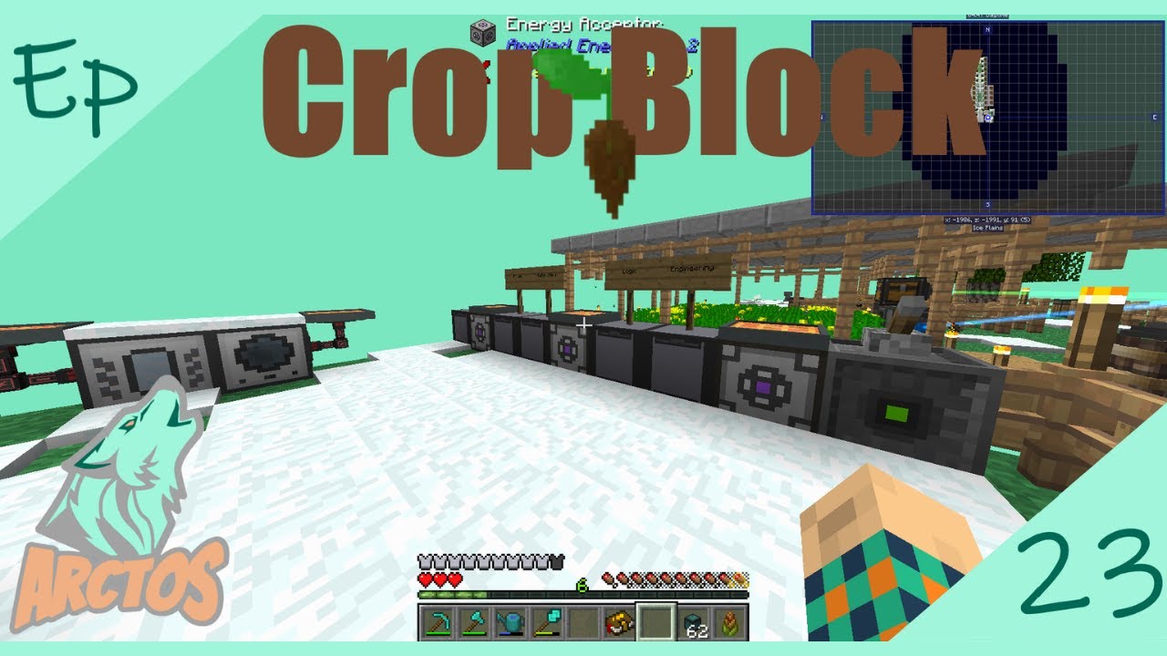 Putting the ME system to use - Crop Block #23 - YouTube