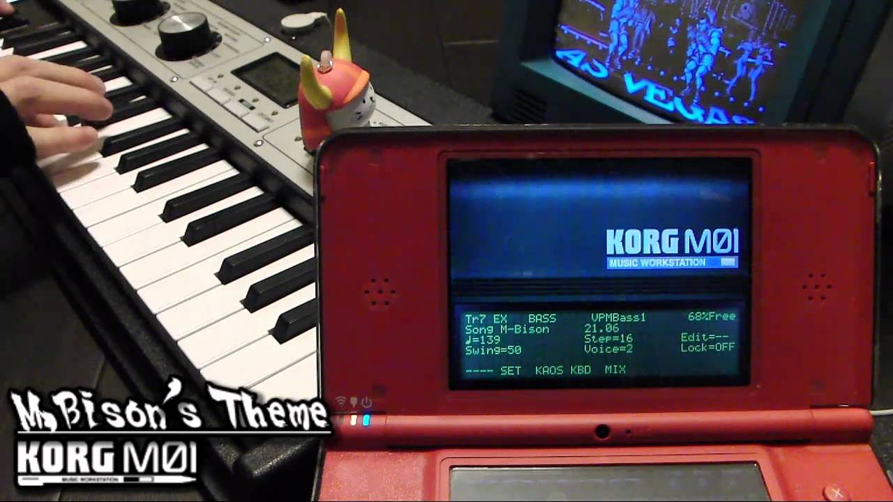 【KORG M01】 M.Bison's Theme. 【talkbox】 - YouTube