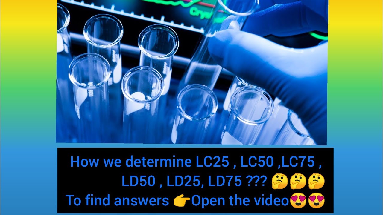 determination of LC50 #zoology #practical #toxicology #biology - YouTube