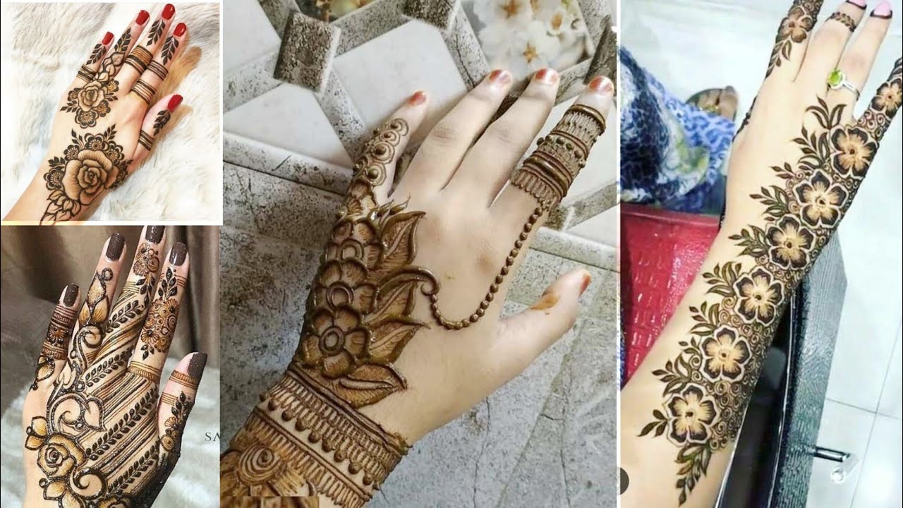 Unique And Beautiful Girls 2020 /Mehndi Design For Hands 2020 /Mehndi ...