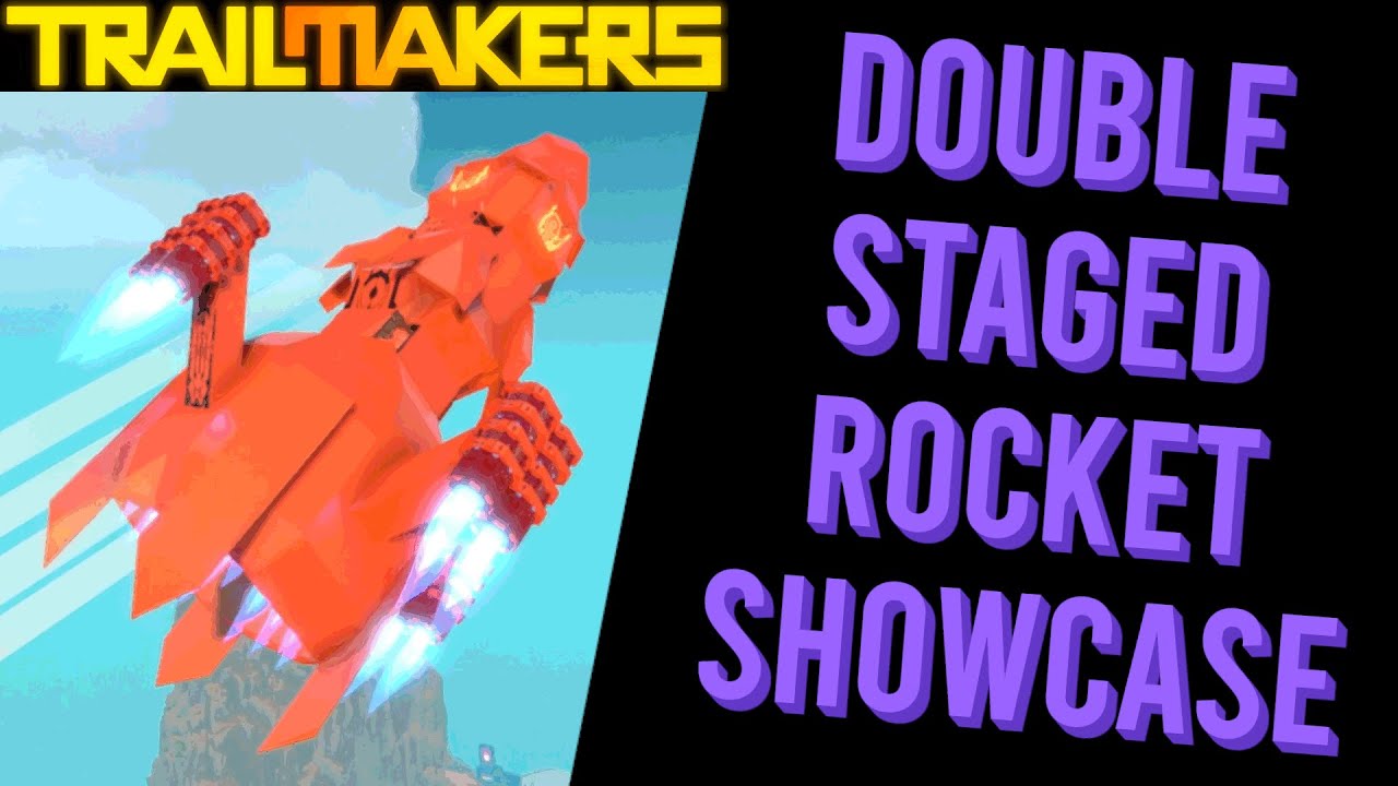 Trailmakers double-staged maneuverable rocket showcase! - YouTube