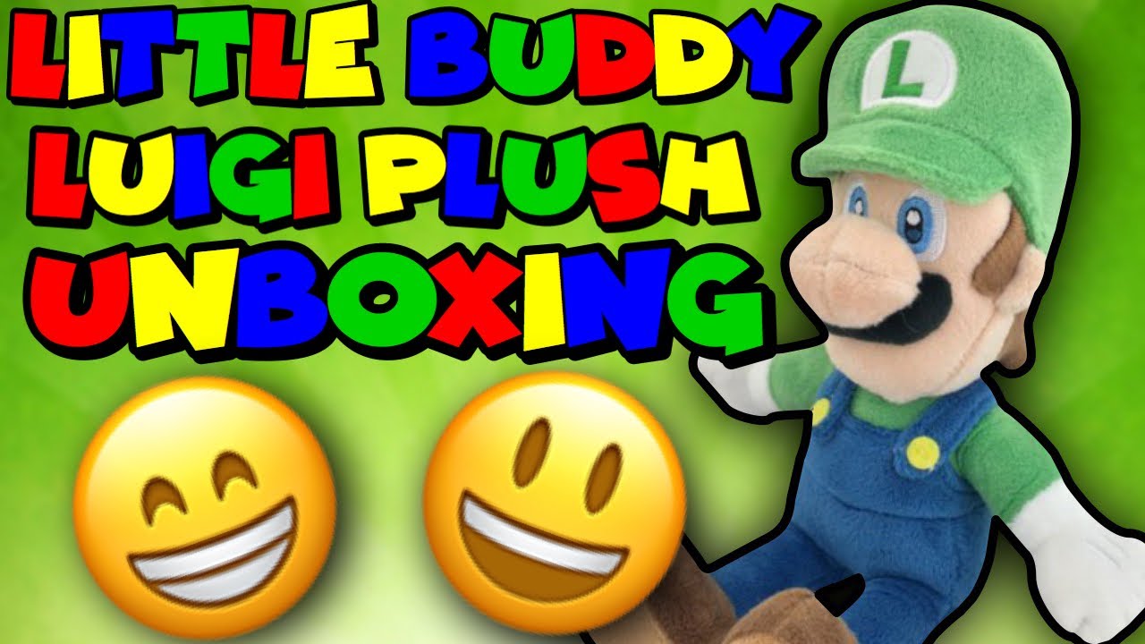 Little Buddy Luigi Plush Unboxing! - YouTube