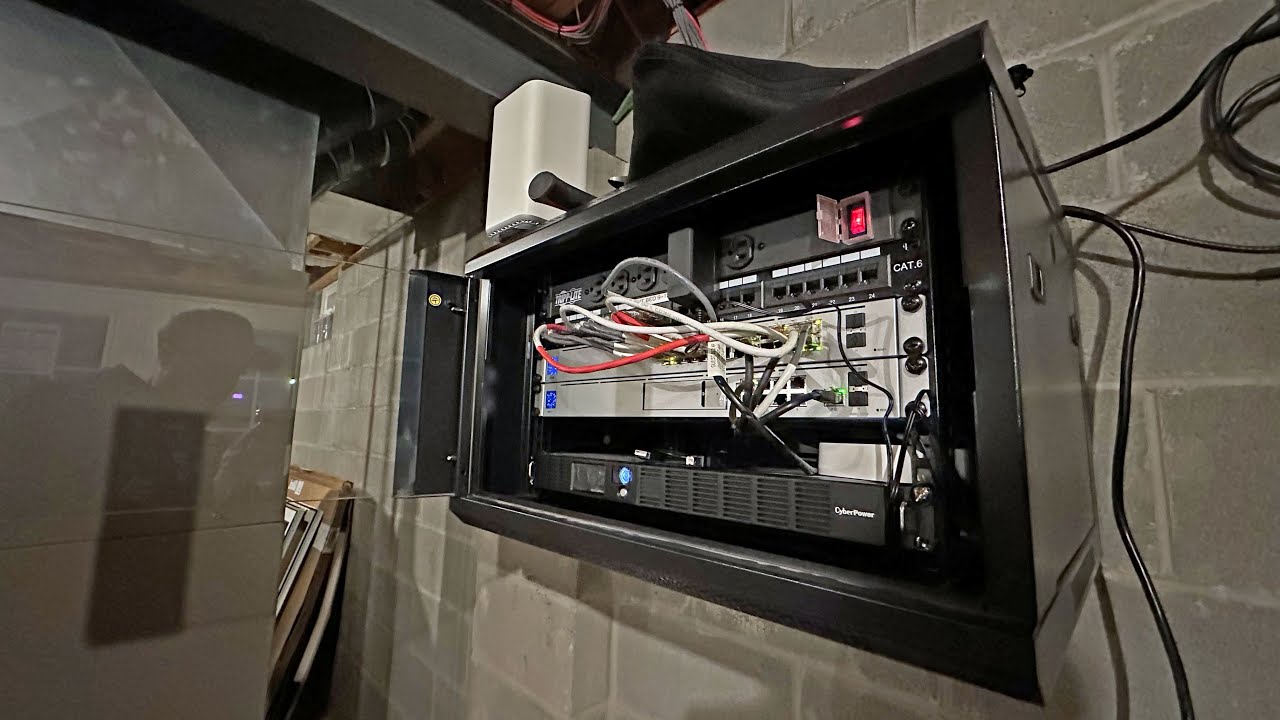 Modem Home Network Rack 10Gbps Home Network Tour | Binary Impulse