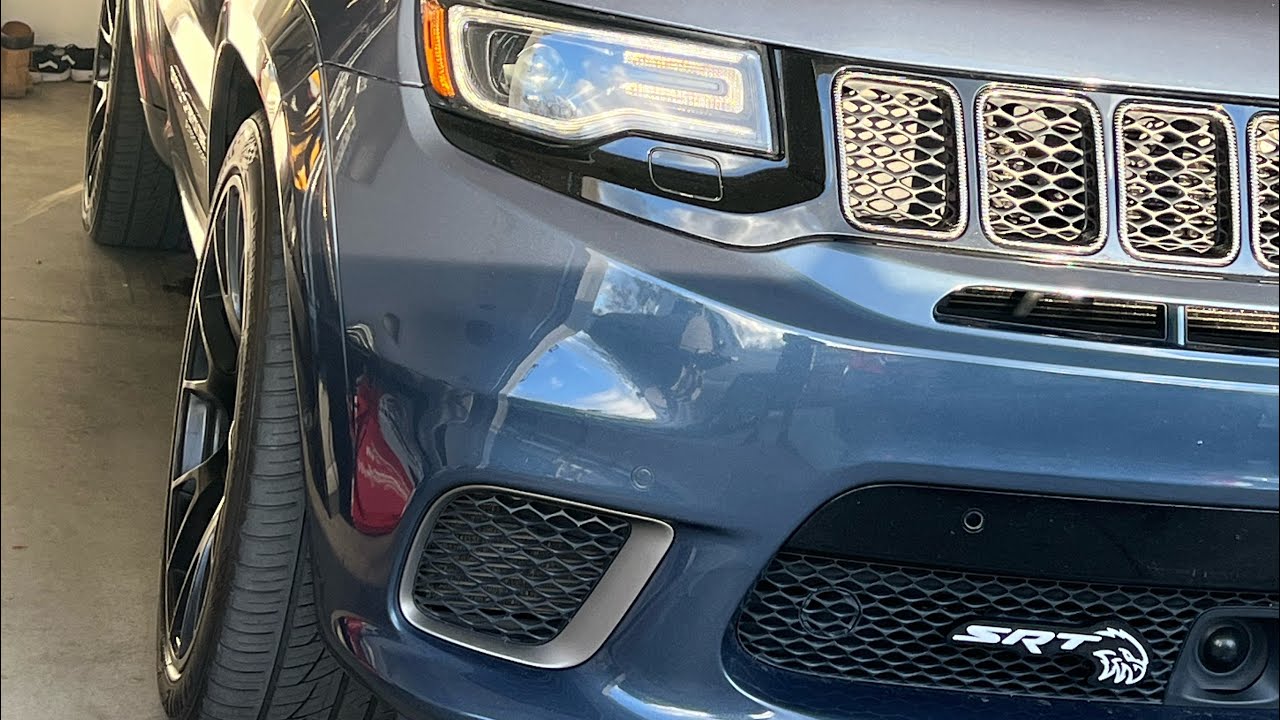 Nephew driving the trackhawk on the PADDLE SHIFTERS🏁👀 *must watch ...