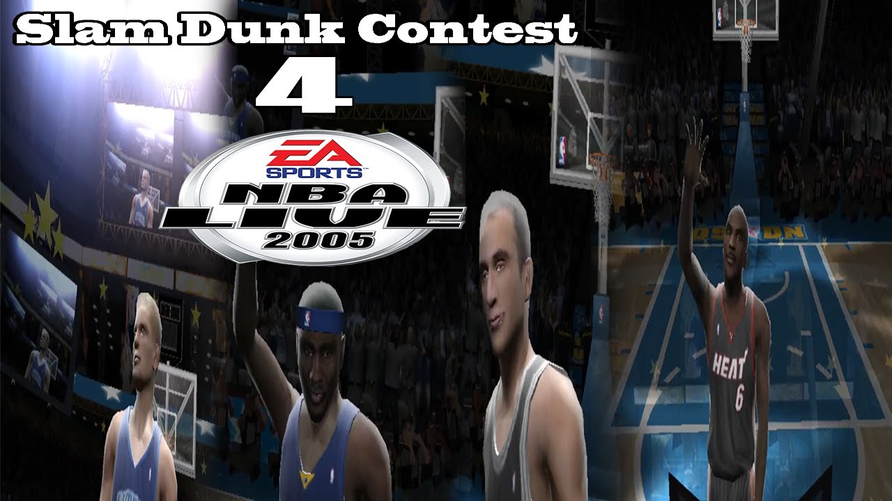 NBA Live 2005 Slam Dunk Contest 4 - YouTube