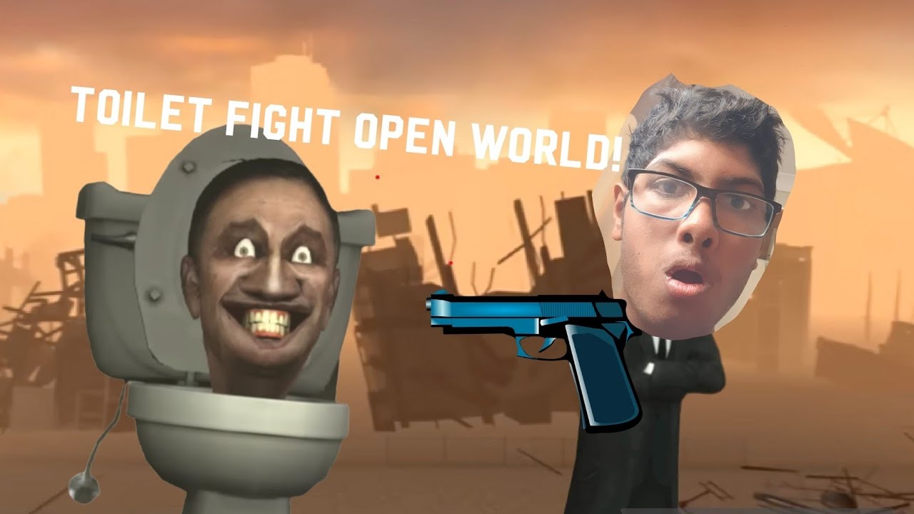 fighting the Skibidi Toilets! ( a game of Toilet Fight open World ...