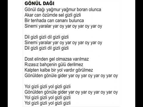 Zara Gönül Dağı Karaoke
