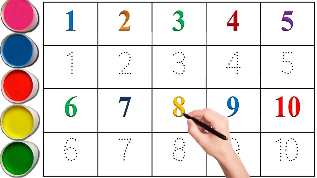 Learn to Count from 1 to 10 with Fun! | Easy Counting for Kids | Number ...