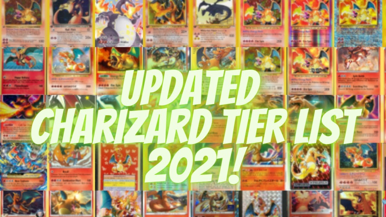 Updated Charizard Card Tier List | Ranking the best Charizard cards ...