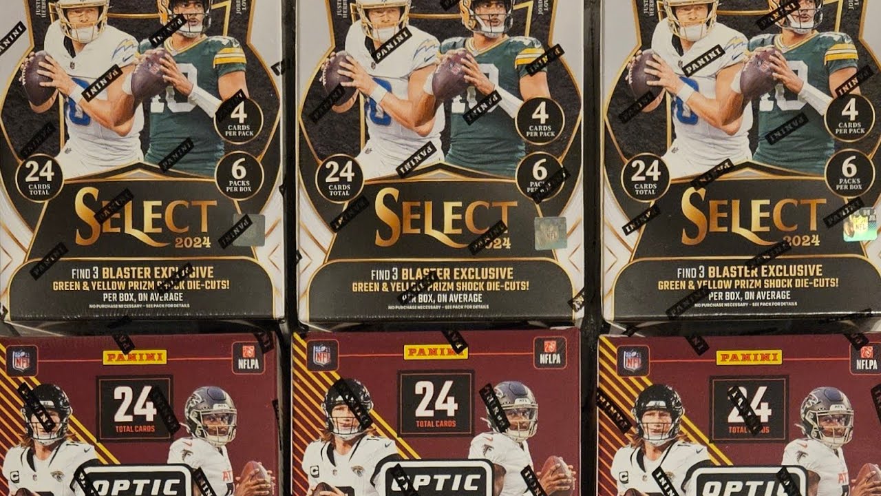 TBB CREW ELITE & PLUS - 2024 PANINI FOOTBALL BLASTER BOX BREAK - SELECT ...