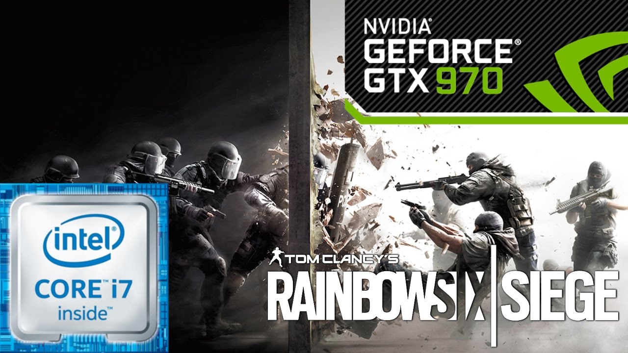 RAINBOW SIX SIEGE *BENCHMARK* | i7 6700K, GTX 970, 16GB RAM DDR4 ...