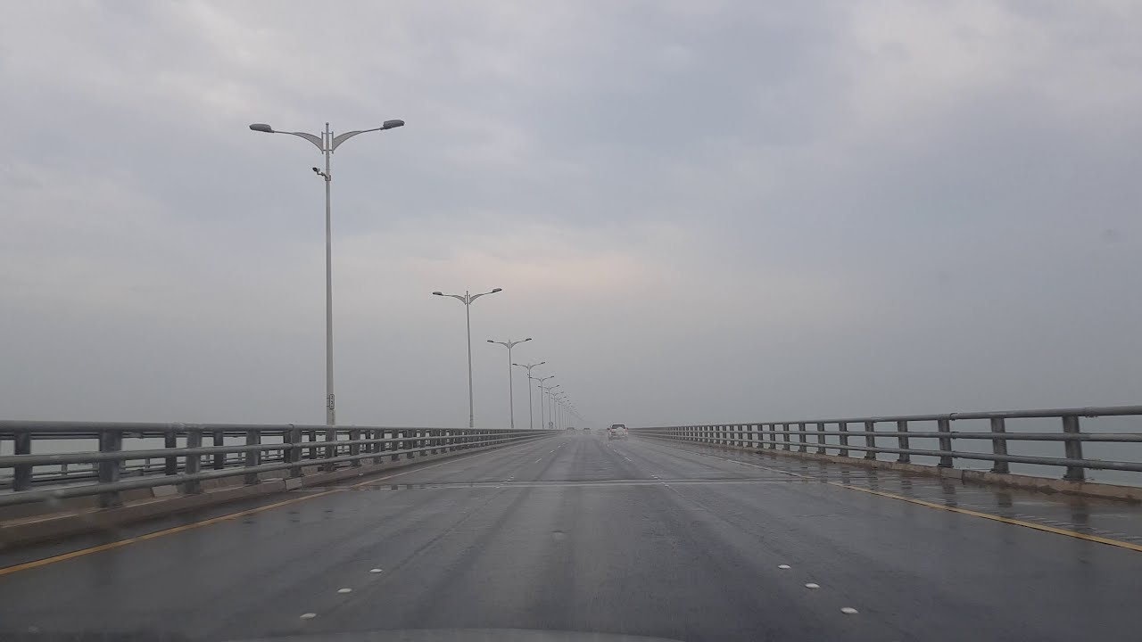 Kuwait | Longest sea bridge | 40km |Longest bridge in the world | part ...