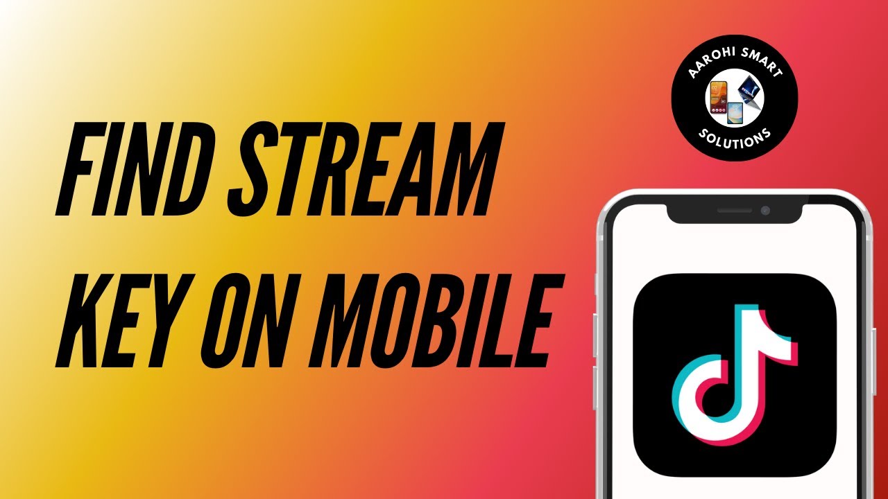 How to Find TikTok Stream Key on Mobile 2025 (Simple Guide) - YouTube