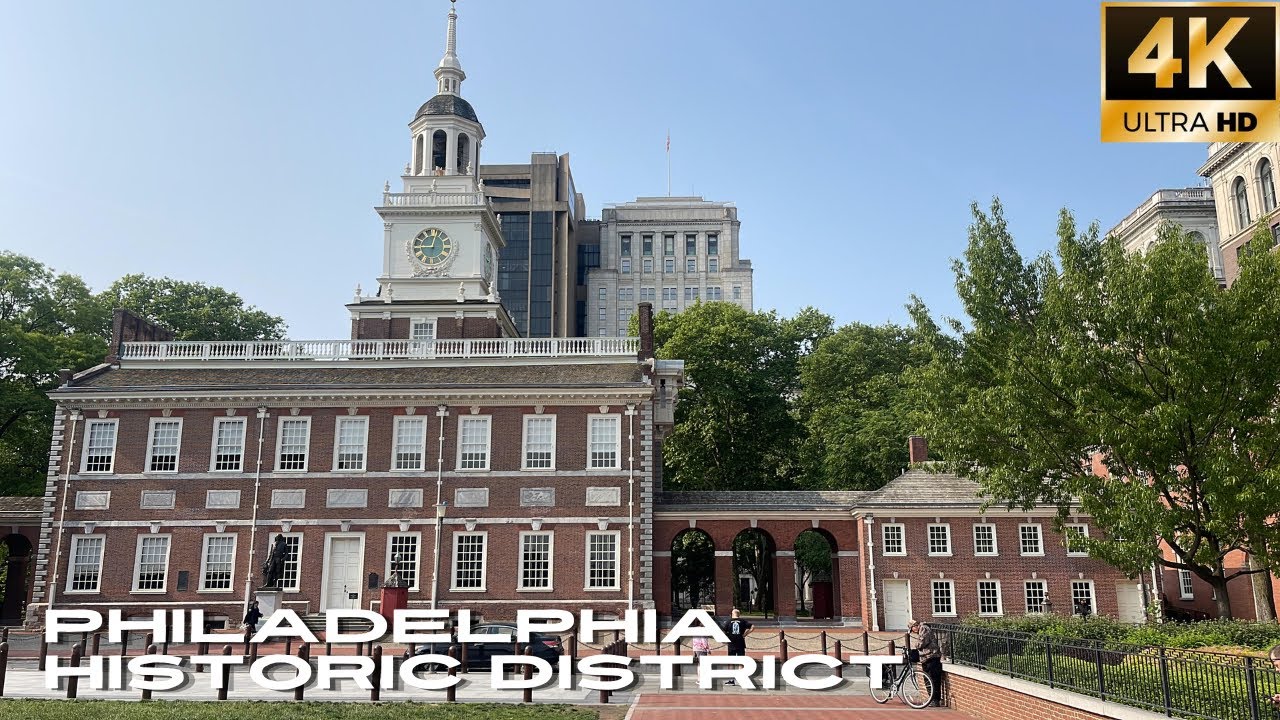 Ultimate Philadelphia Historic District Walk | Early Morning Philly ...