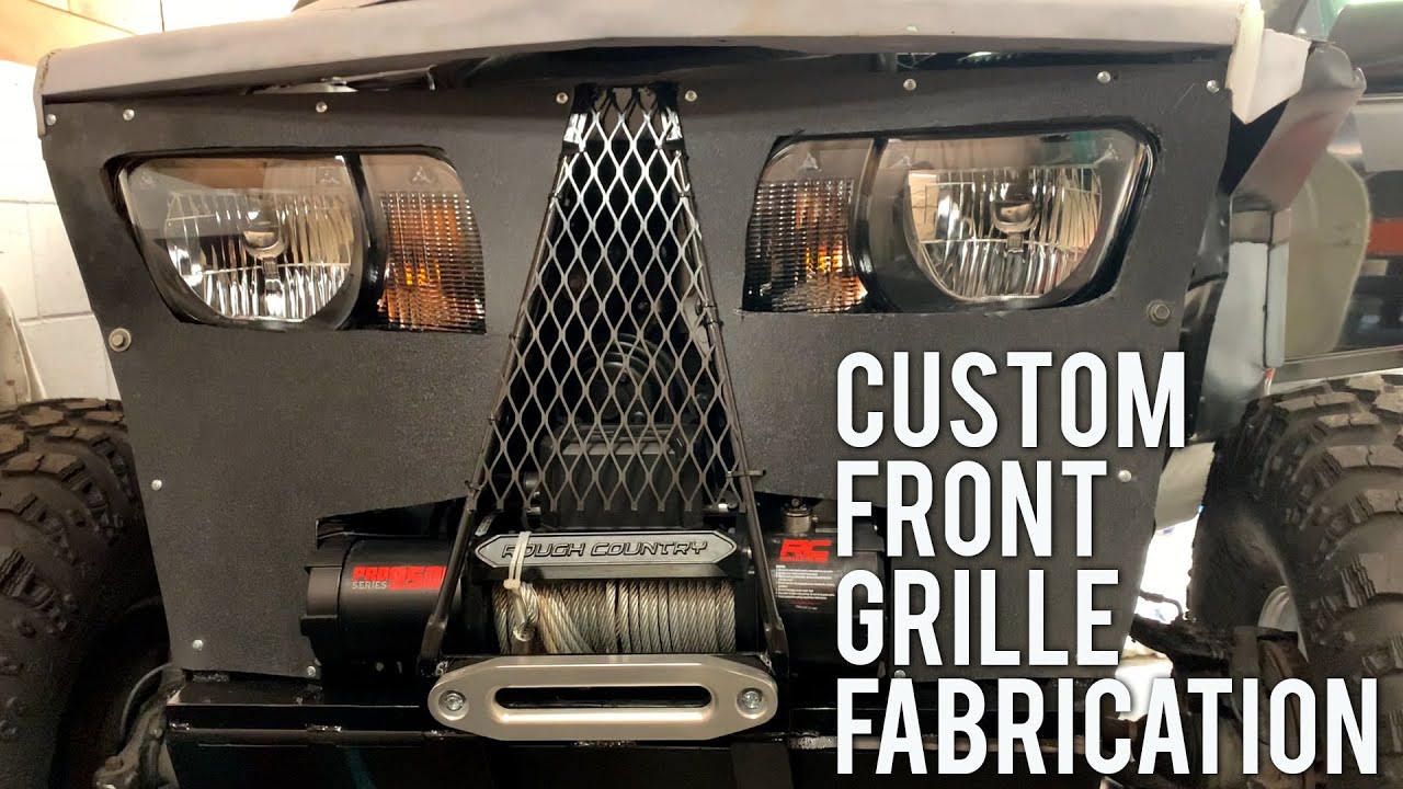 Custom Truggy Grille : Half Idiot's Guide - YouTube